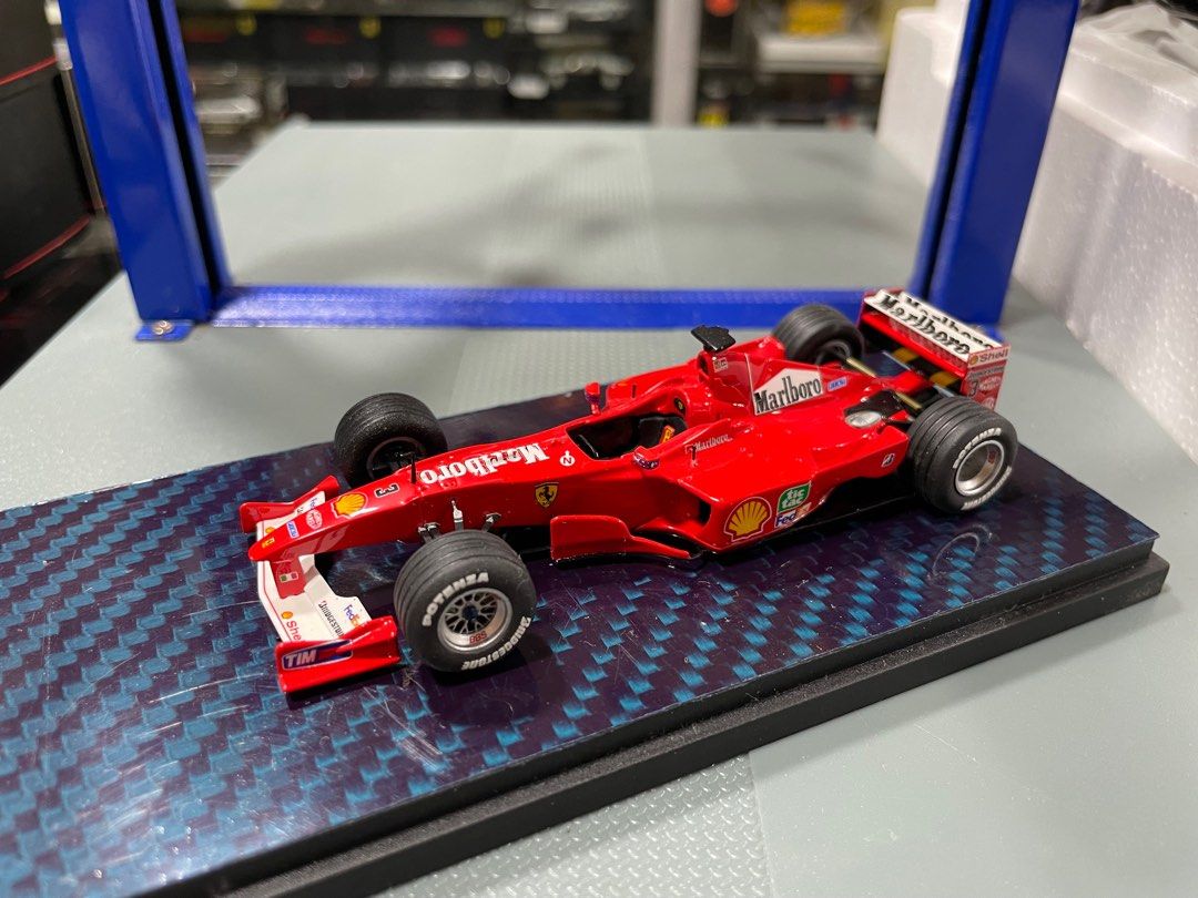 1/43 Tameo Ferrari F2000 F1 built up model Schumacher, 興趣及遊戲, 玩具 & 遊戲類 ...