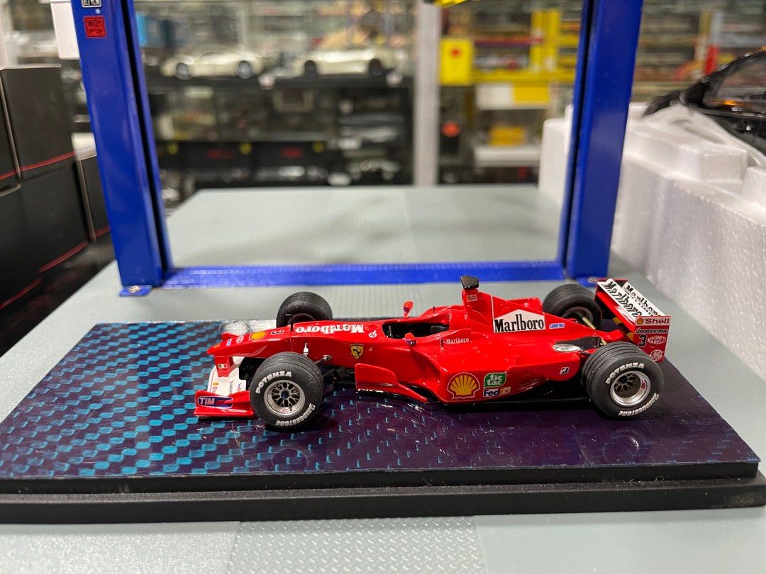 1/43 Tameo Ferrari F2000 F1 built up model Schumacher, 興趣及遊戲, 玩具 & 遊戲類 ...