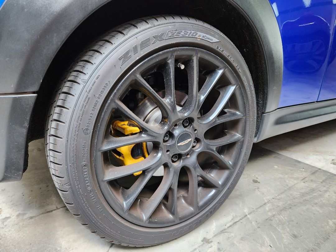 17 inch Mini Cooper JCW rims with almost new Falken Tyres, Car ...