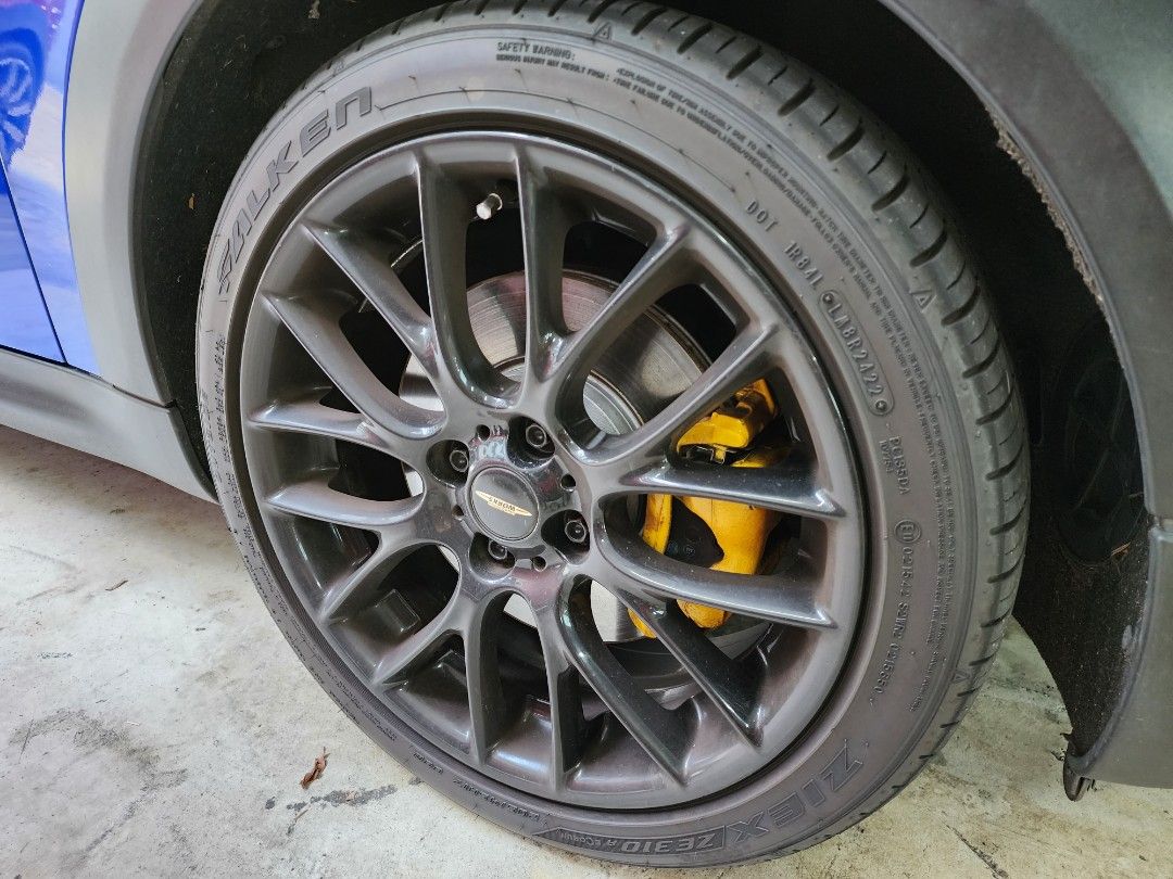 17 inch Mini Cooper JCW rims with almost new Falken Tyres, Car ...