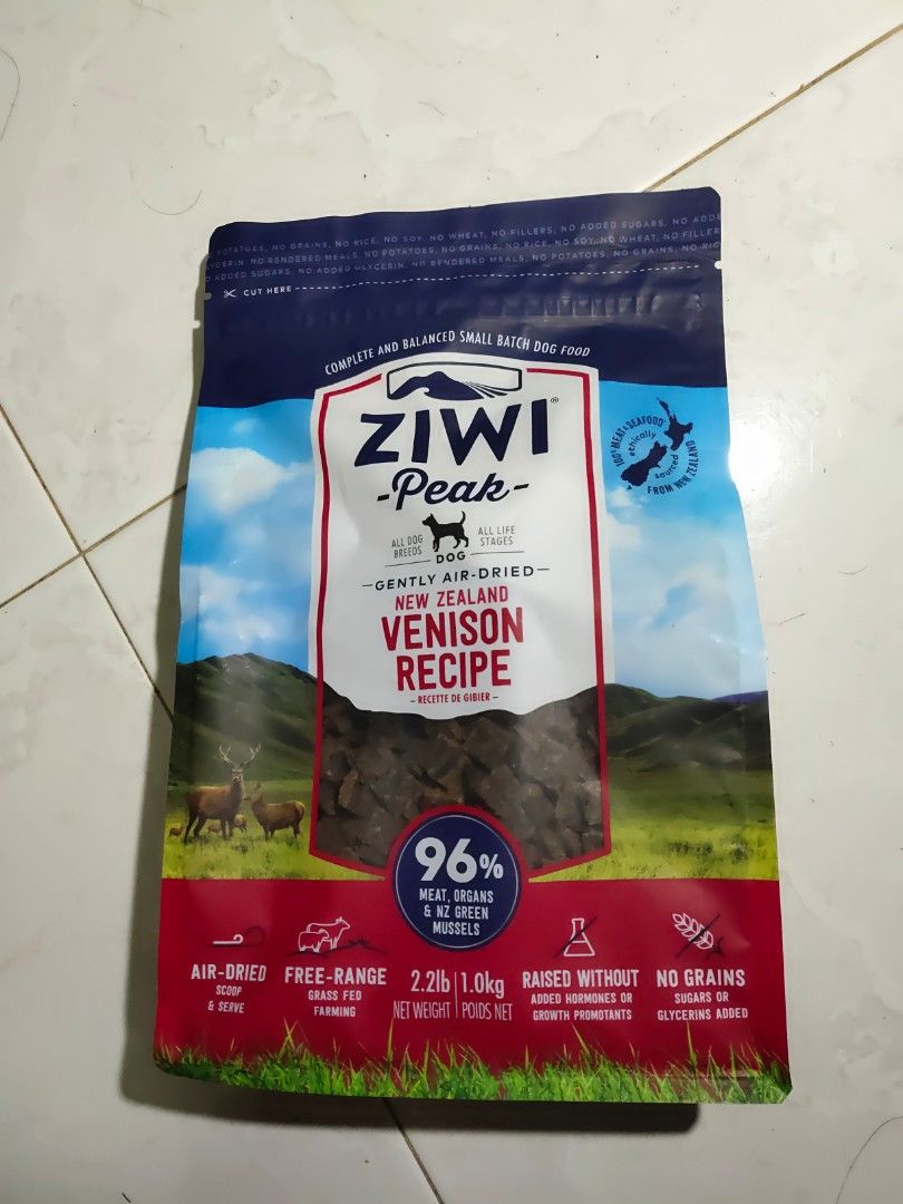 (1kg) Ziwi Peak Air-Dried Dog Food for All Life Stages (Venison), Pet Supplies, Pet Food on ...