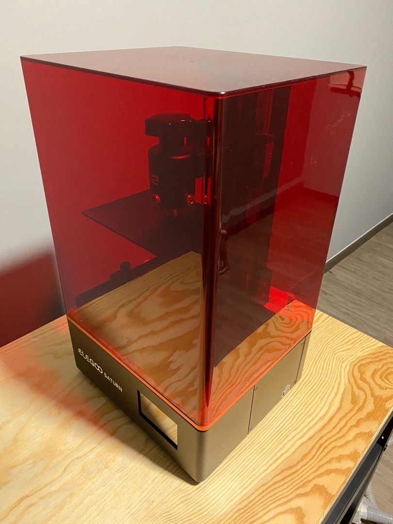3d resin printer Elegoo Saturn, Computers & Tech, Printers, Scanners ...