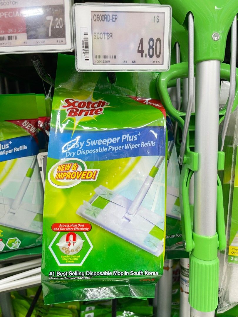 3M Scotch Brite Mops, Furniture & Home Living, Cleaning & Homecare ...