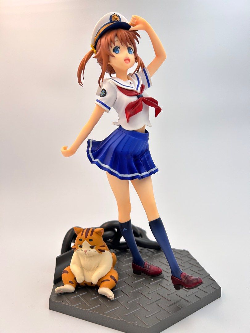 [ 狀態良好二手 有盒] 高校艦隊 岬明乃 Akeno Misaki Figure, 興趣及遊戲, 玩具 & 遊戲類 - Carousell