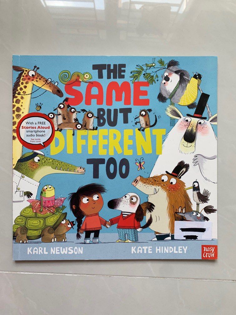 兒童圖書 the same but different too, 興趣及遊戲, 書本 & 文具, 小說 & 故事書 - Carousell