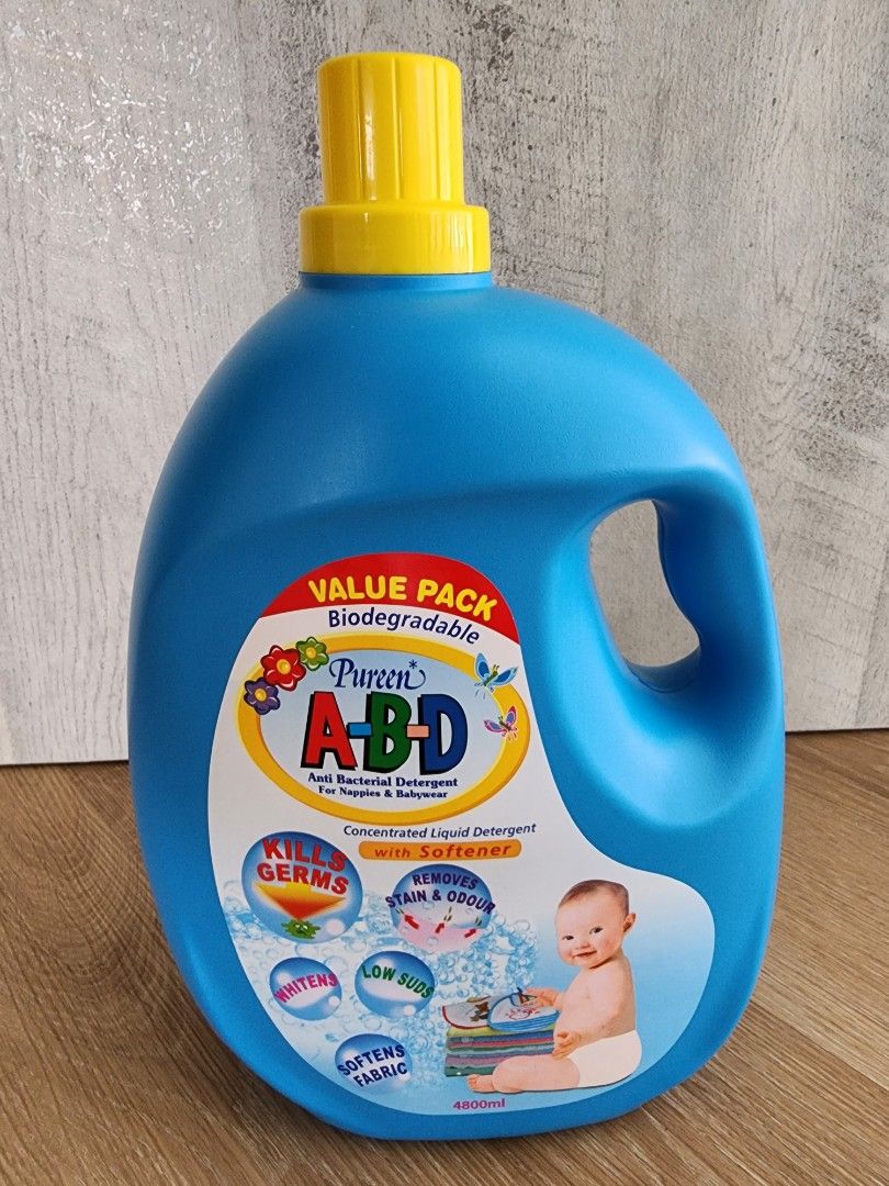 4800ml ABD Pureen Detergent, Babies & Kids, Maternity Care on Carousell