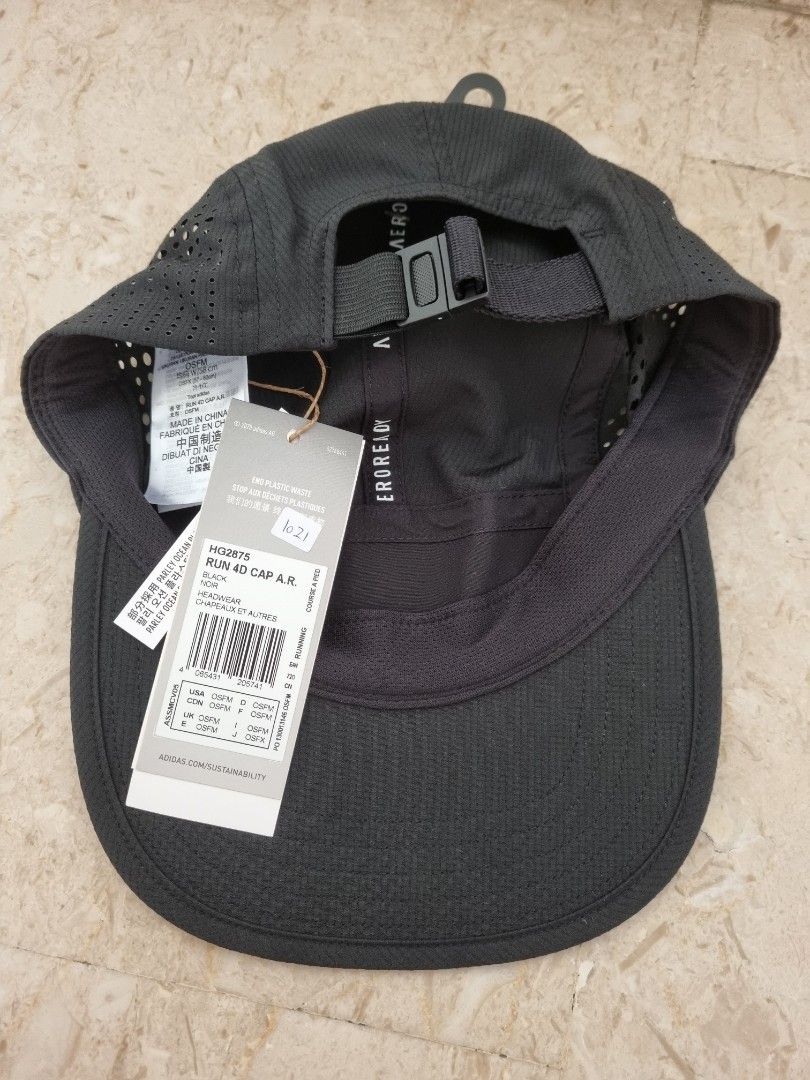 Adidas 4D AeroReady running cap, Men's Fashion, Watches & Accessories ...
