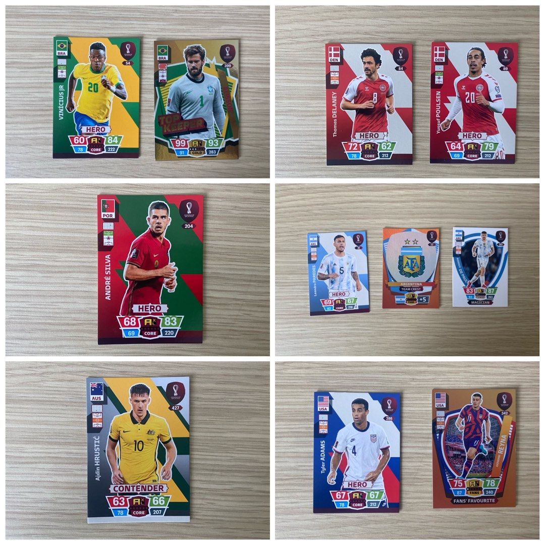 Adrenalyn XL FIFA World Cup Qatar 2022 cards, Hobbies & Toys, Toys ...