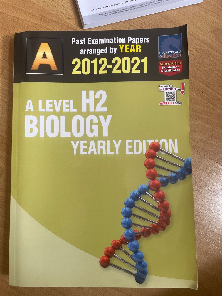 A-Level H2 Bio TYS, Hobbies & Toys, Books & Magazines, Assessment Books ...