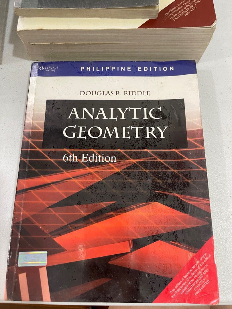 Analytic Geometry 6th Edition Philippine Edition Hobbies And Toys Books
