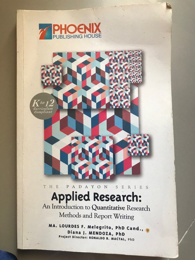 Applied Research Quantitative Book, Hobbies & Toys, Books & Magazines ...