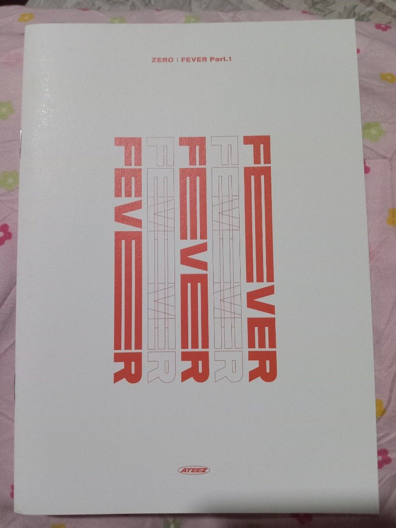 ATEEZ ZERO: FEVER PART. 1 (DIARY VER), Hobbies & Toys, Memorabilia ...