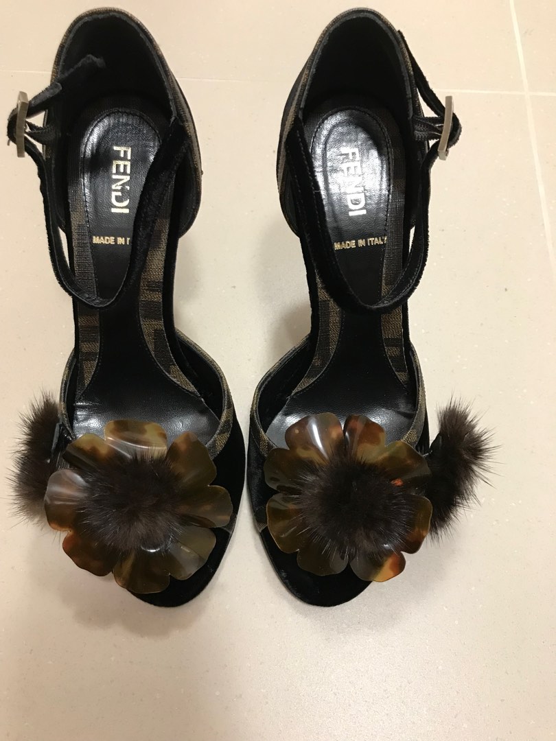Authentic Fendi Heels, Luxury, Sneakers & Footwear on Carousell