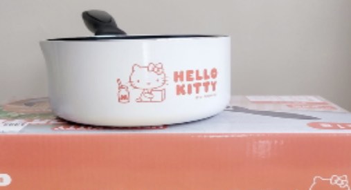authentic hello kitty cooking pot, Furniture & Home Living, Kitchenware ...