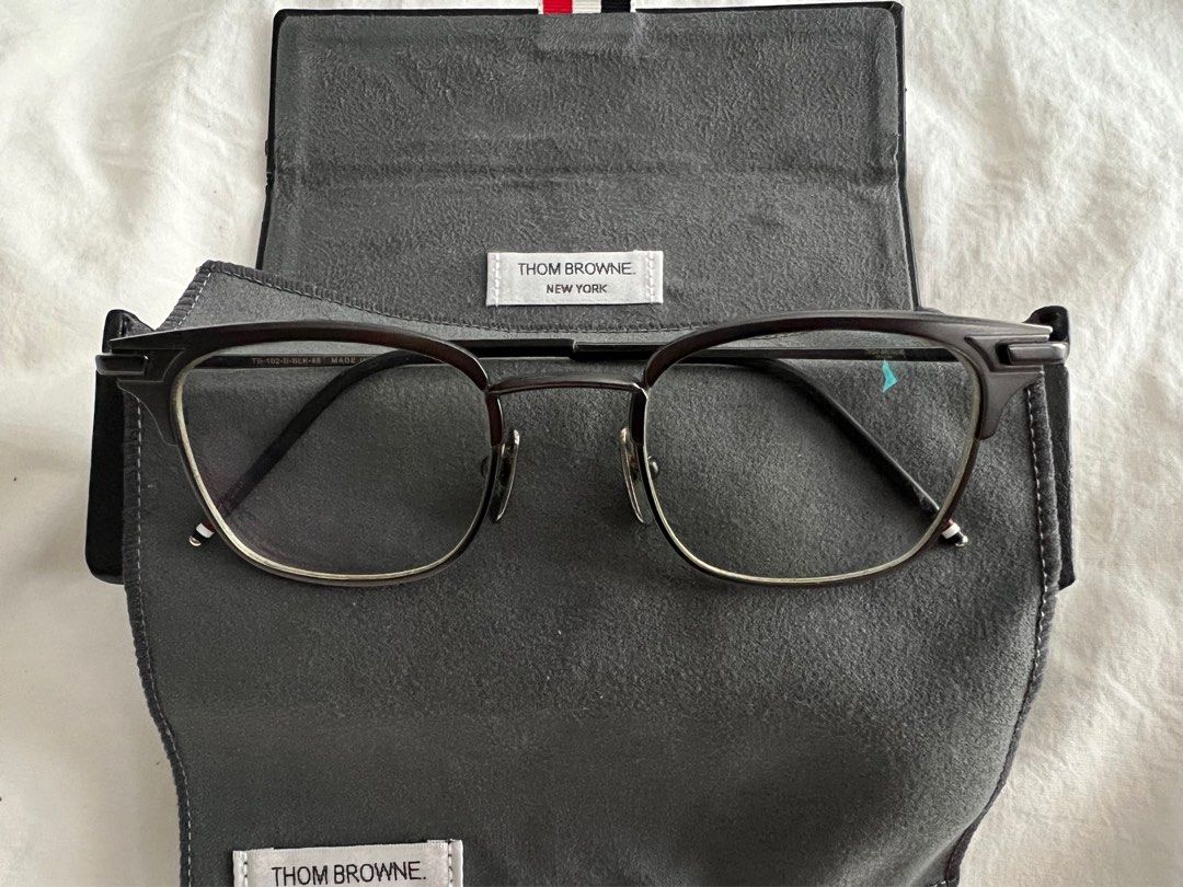 Authentic Thom Browne TB-102 Titanium Glasses on Carousell