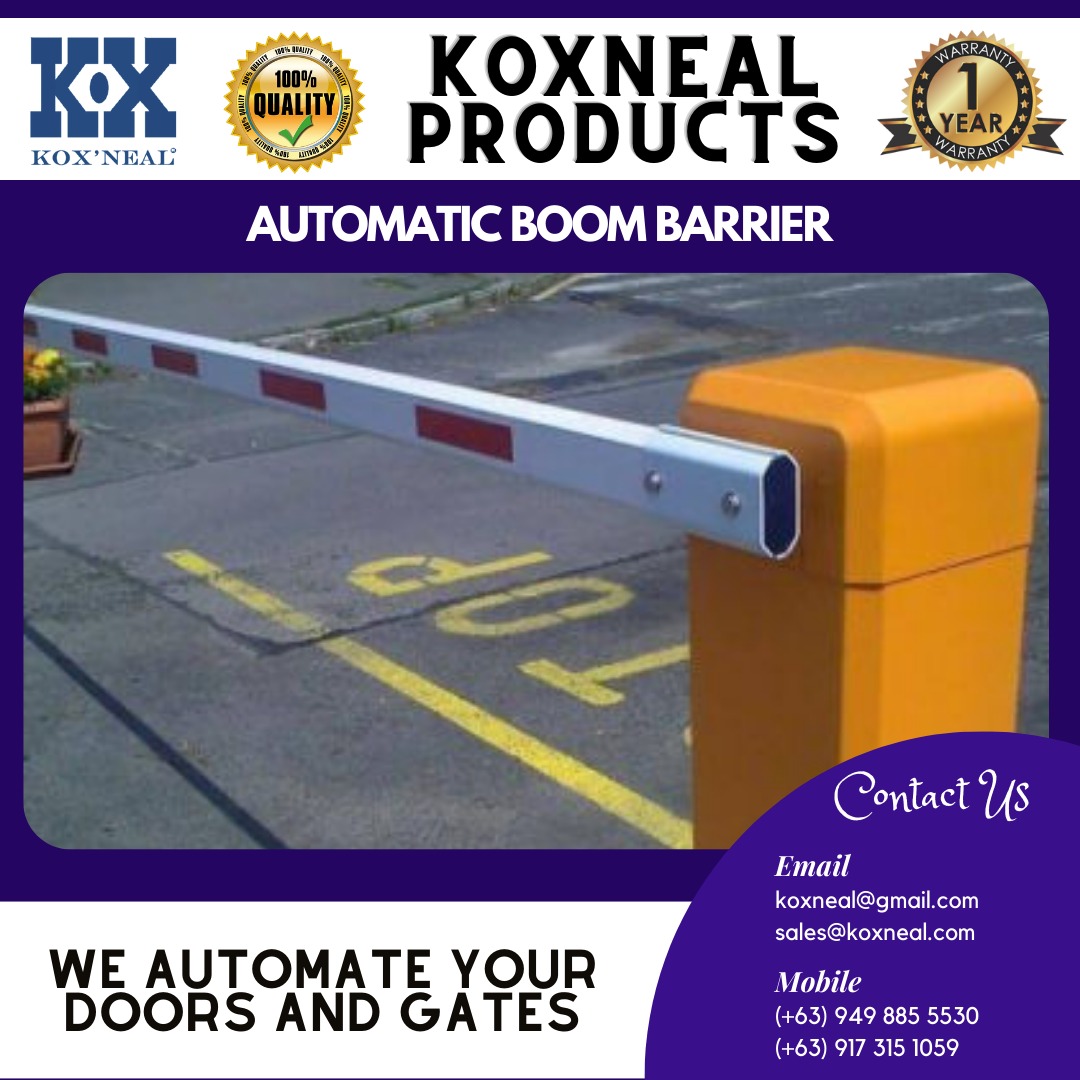 AUTOMATIC BOOM BARRIER GATE, Commercial & Industrial, Construction ...