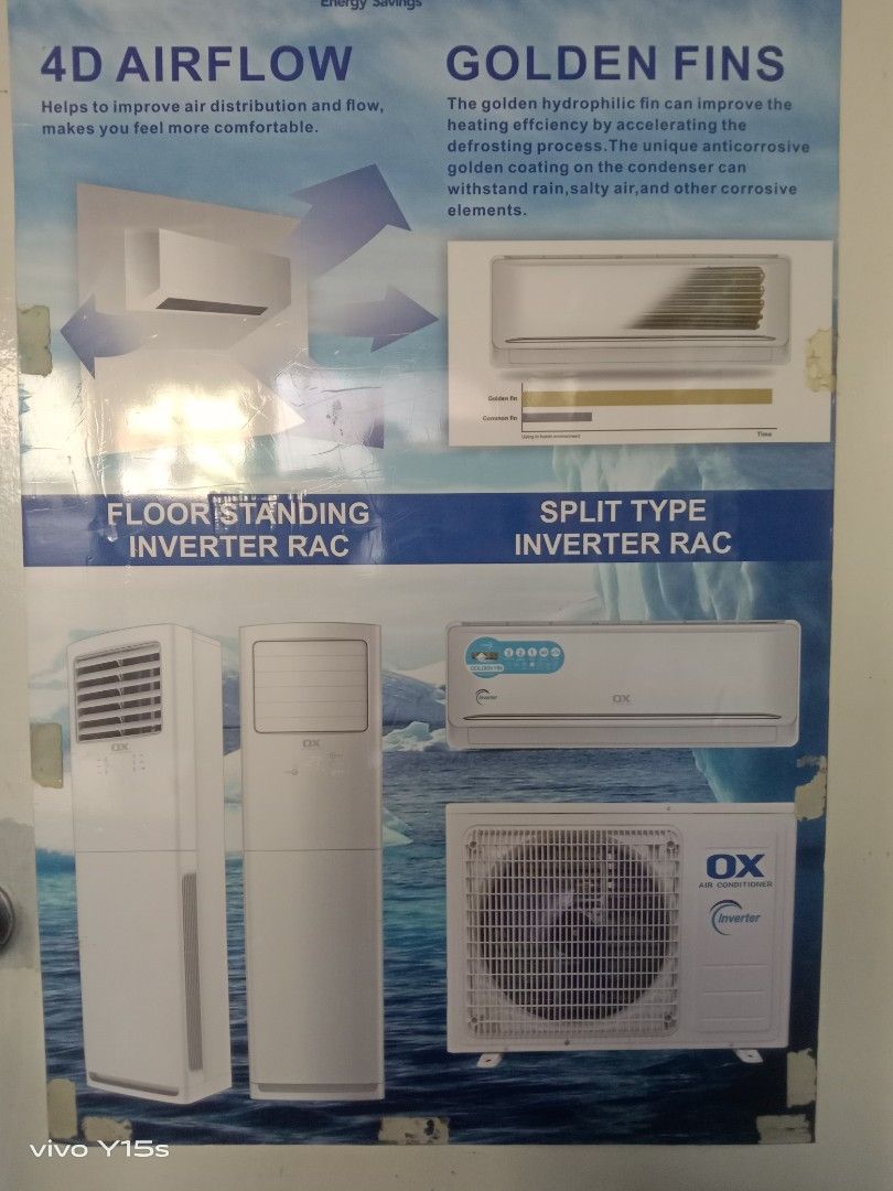 AUX full dc split type inverter Aircon with free installation brand new ...