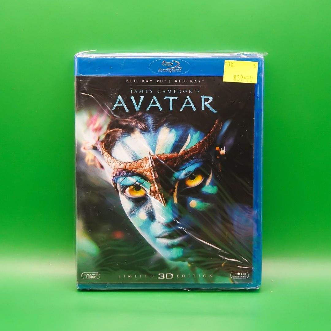 Genuine Avatar Blu-Ray Limited 3D Edition Disc, Hobbies & Toys, Music ...