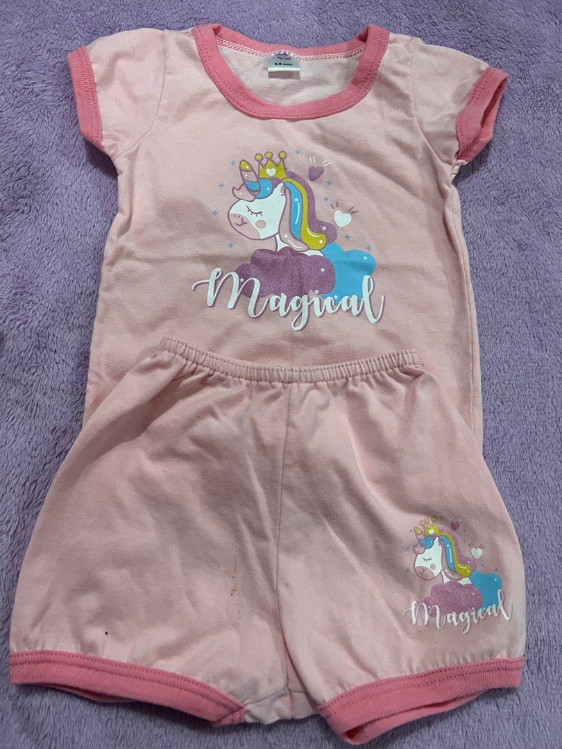 Baby terno (pambahay bundle), Babies & Kids, Babies & Kids Fashion on ...