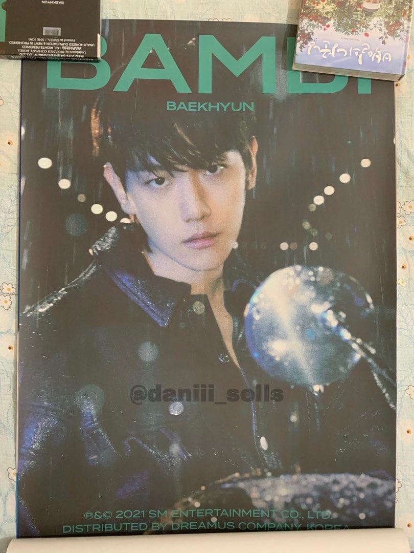 BAEKHYUN BAMBI OFFICIAL POSTER SET on Carousell BAEKHYUN BAMBI OFFICIAL POSTER SET on Carousell