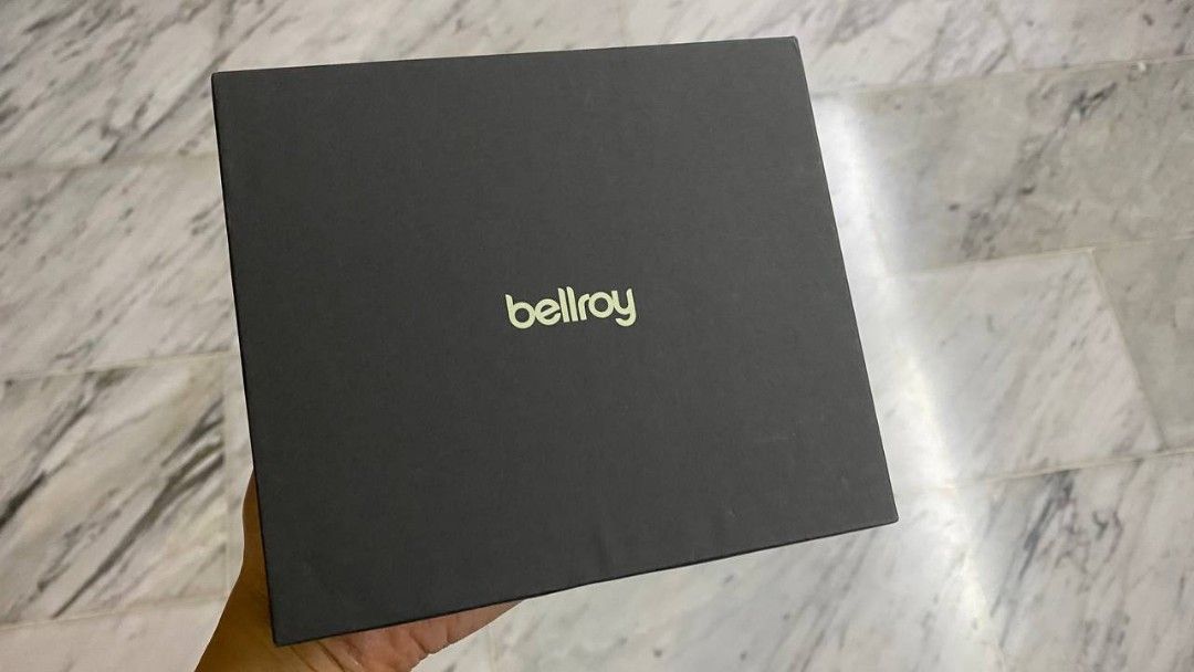 Bellroy Folio Mini Grey Lagoon Wallet, Men's Fashion, Watches ...