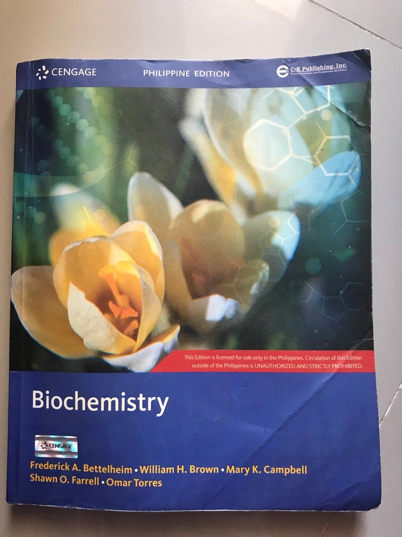 Biochemistry by Frederick A. Bettelheim, Hobbies & Toys, Books ...
