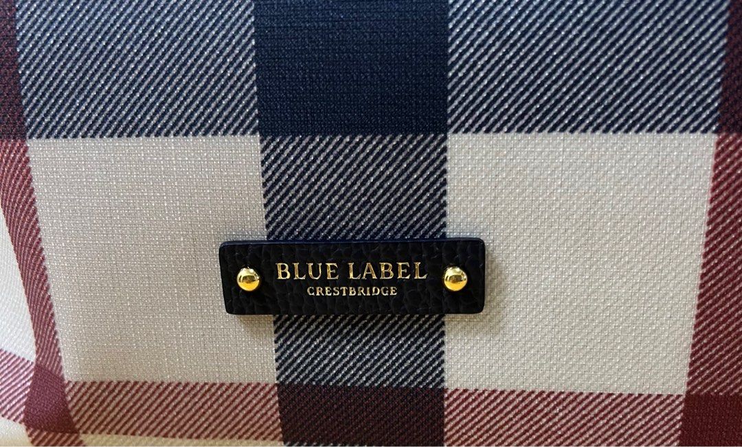 Japan Blue Label Crestbridge Checked Tote, Women's Fashion, Bags ...