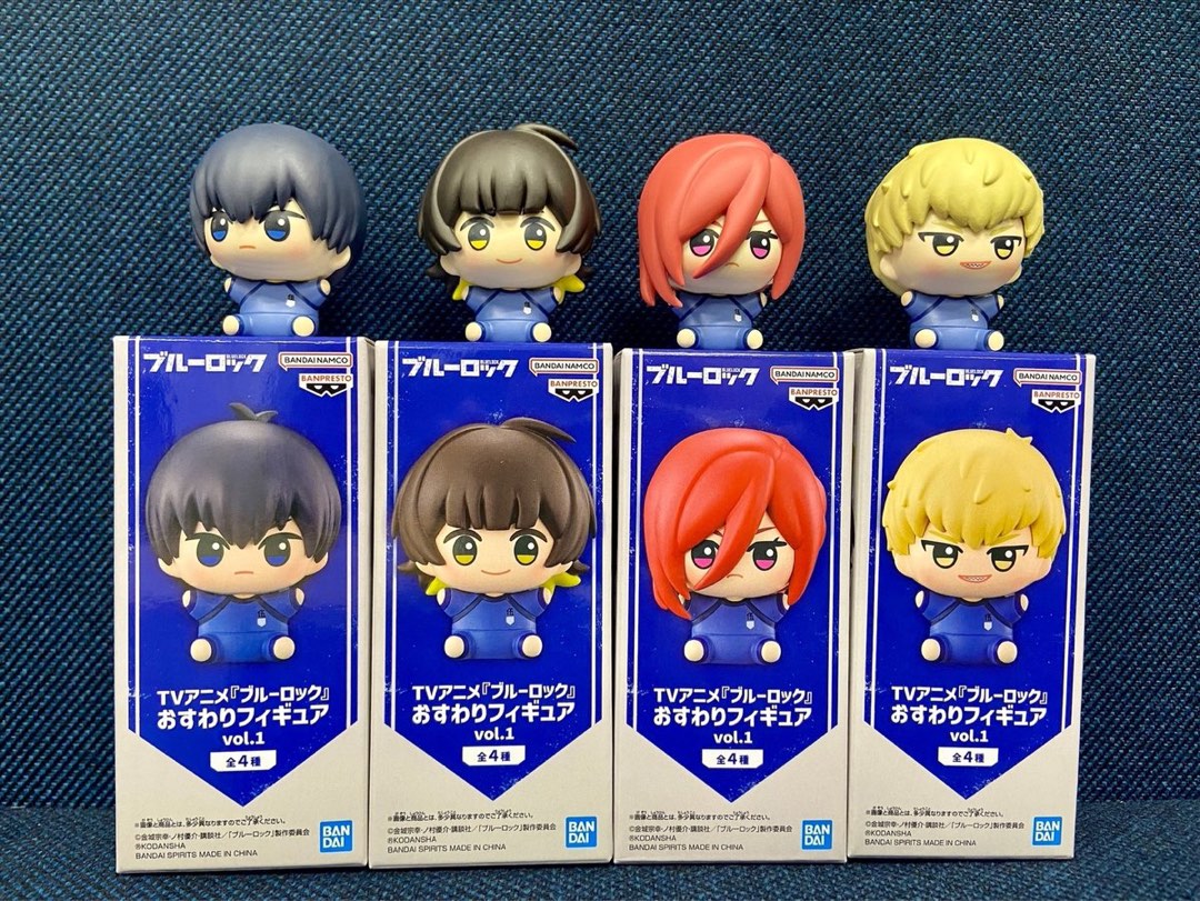 Blue Lock Osuwari Figure Vol. 1, Hobbies & Toys, Toys & Games on Carousell