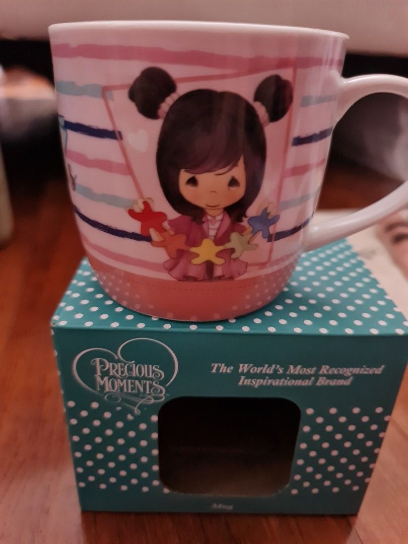BNIB Precious moments mug, Furniture & Home Living, Kitchenware ...