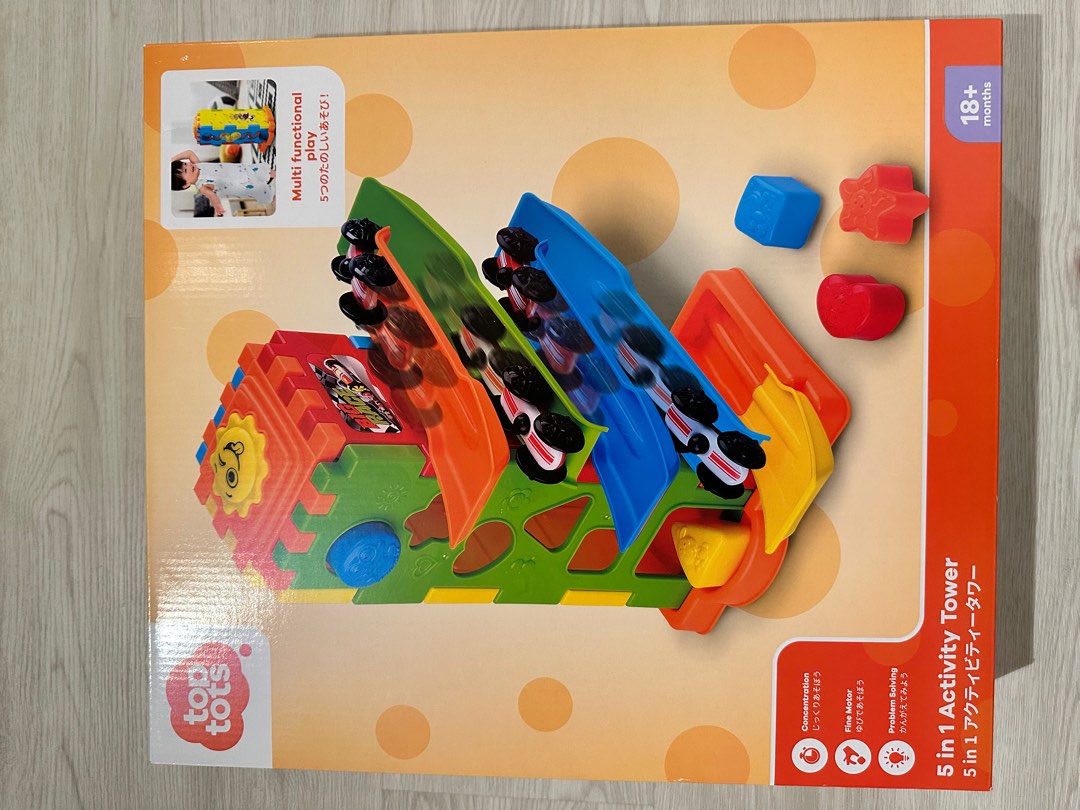 BNIB Top Tots 5-in-1 Activity Tower, Babies & Kids, Infant Playtime on ...