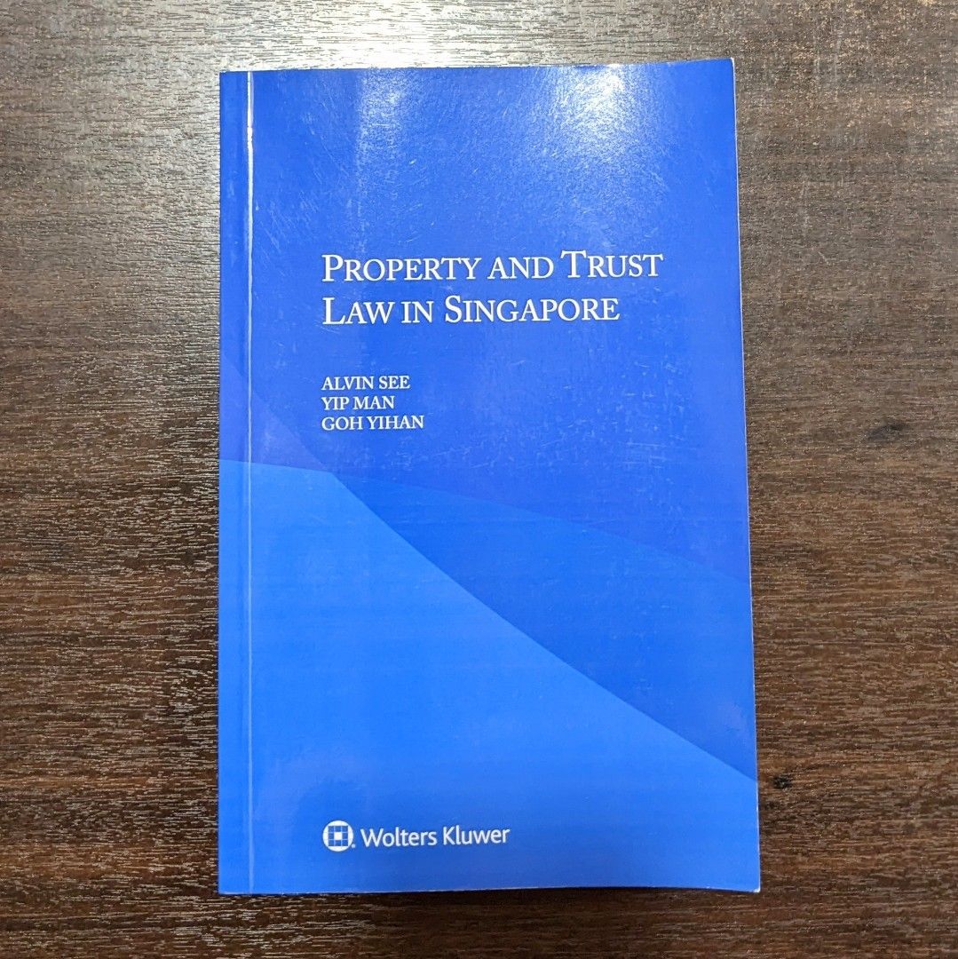 Book: Property and Trust Law in Singapore by Alvin See, Yip Man, and ...