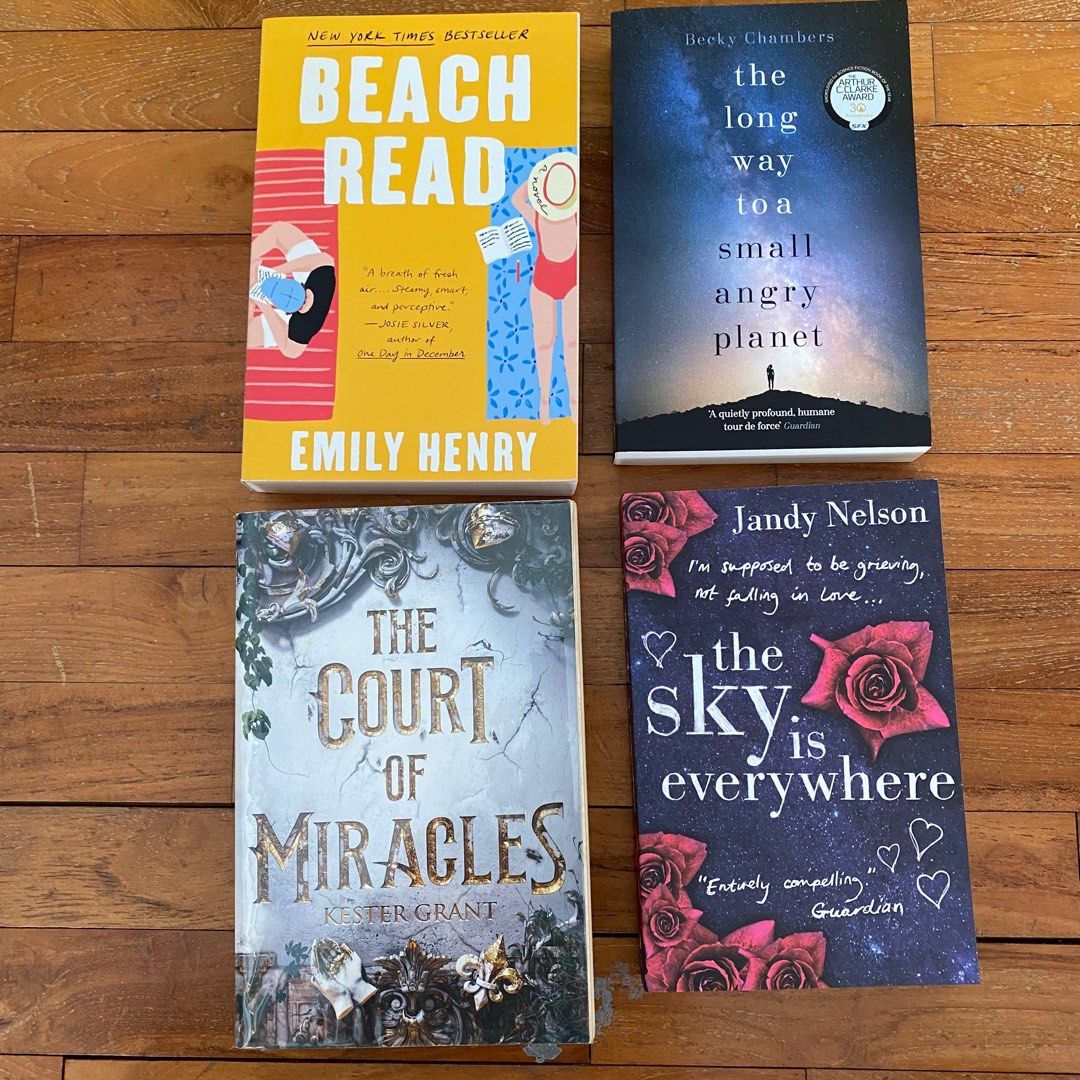 BookTok (Emily Henry, Becky Chambers, Jandy Nelson, Kester Grant ...