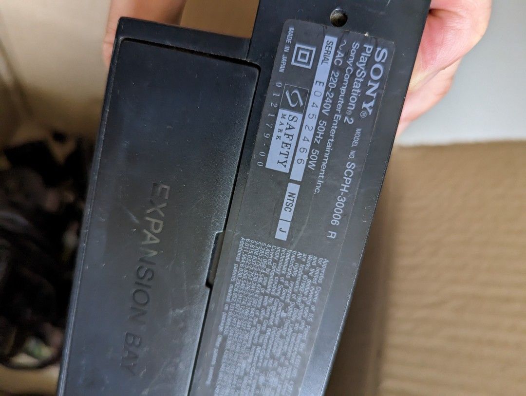 Broken modded ps2 with cable and 2 controller, Video Gaming, Video Game ...