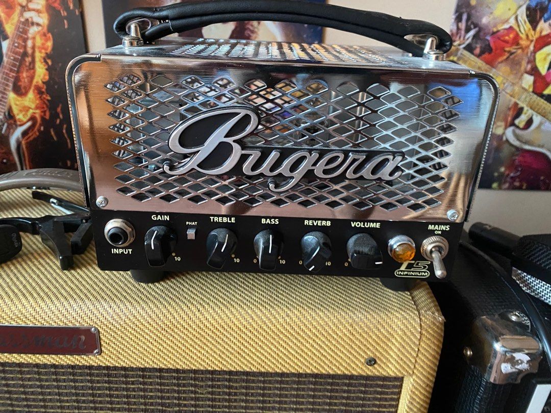 Bugera T5 Infinium Tube Amp Head, Hobbies & Toys, Music & Media ...