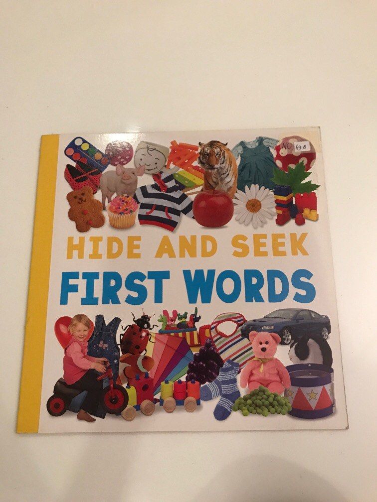 Buku Hide and Seek first words bk-ki-306, Buku & Alat Tulis, Buku di ...