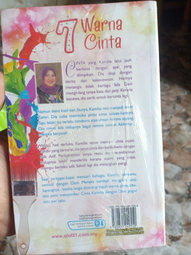 Buku novel 7 warna cinta karya fida rohani, Hobbies & Toys, Books & Magazines, Storybooks on ...