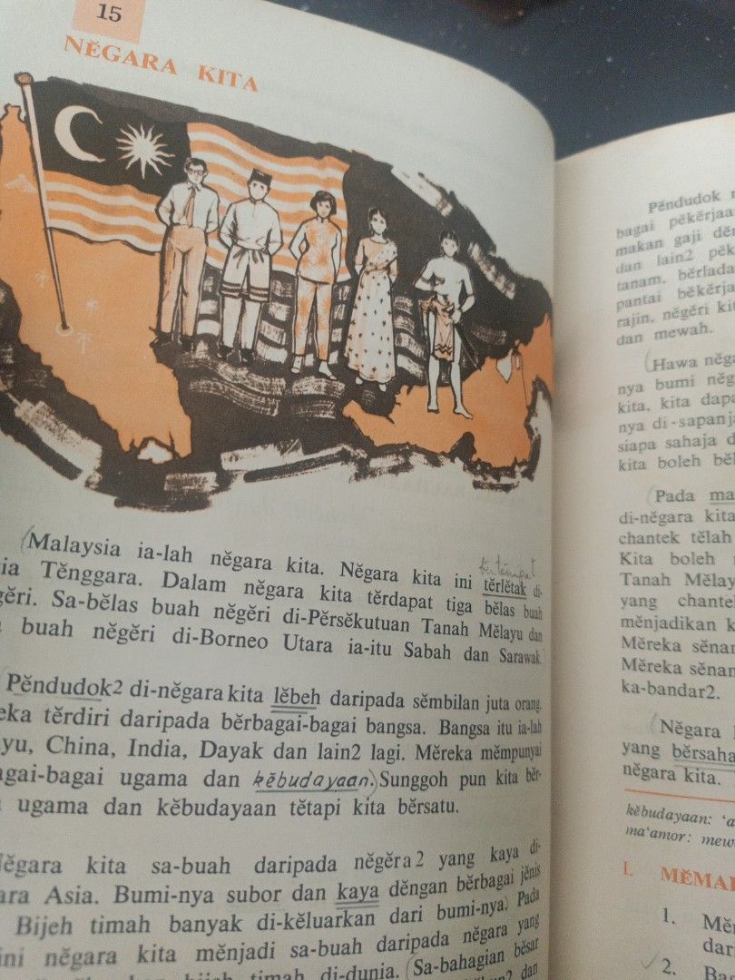 buku rujukan lama - pendidekan bahasa kebangsaan buku 1&2 1968, Hobbies & Toys, Books ...