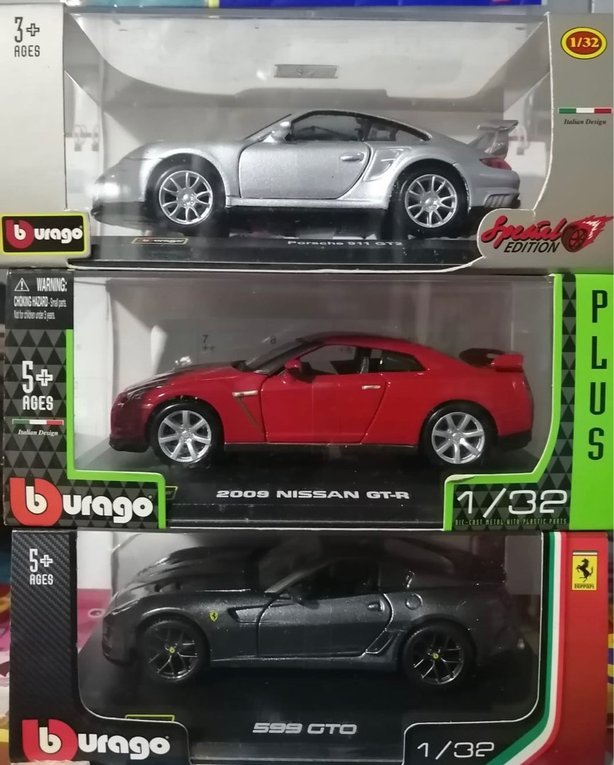 Burago Porsche, Nissan and Ferrari diecast model cars, Hobbies & Toys ...