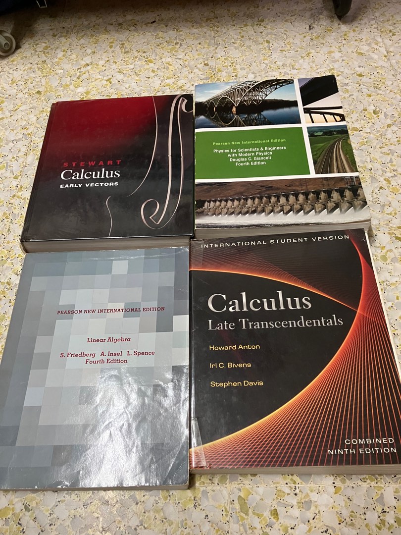 Calculus, a Linear Algebra and Modern Physics, Hobbies & Toys, Books ...