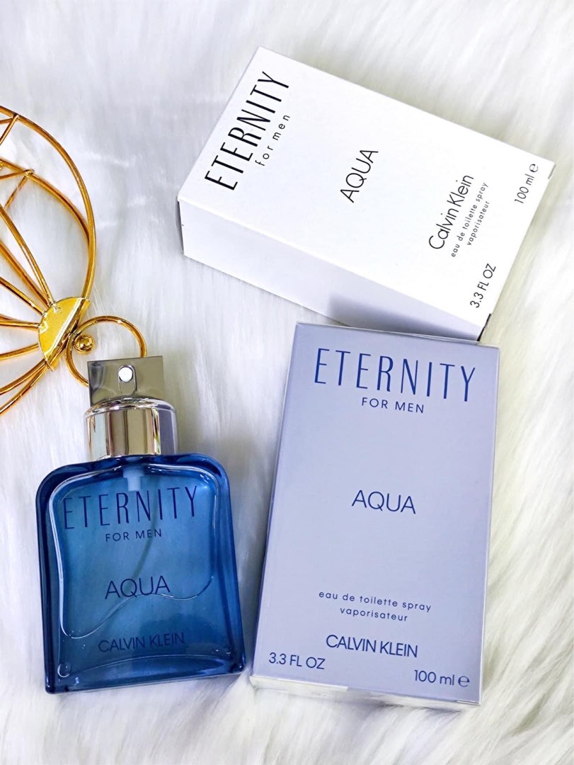 Calvin Klein Aqua for men edt 100ml, Beauty & Personal Care, Fragrance ...