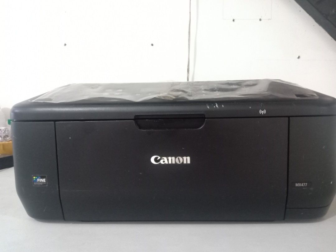 Canon MX 477 Wireless All-in-one Printer with fax, Computers & Tech ...