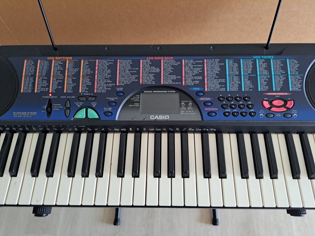 Casio CTK-495 Piano Keyboard, Hobbies & Toys, Music & Media, Musical ...