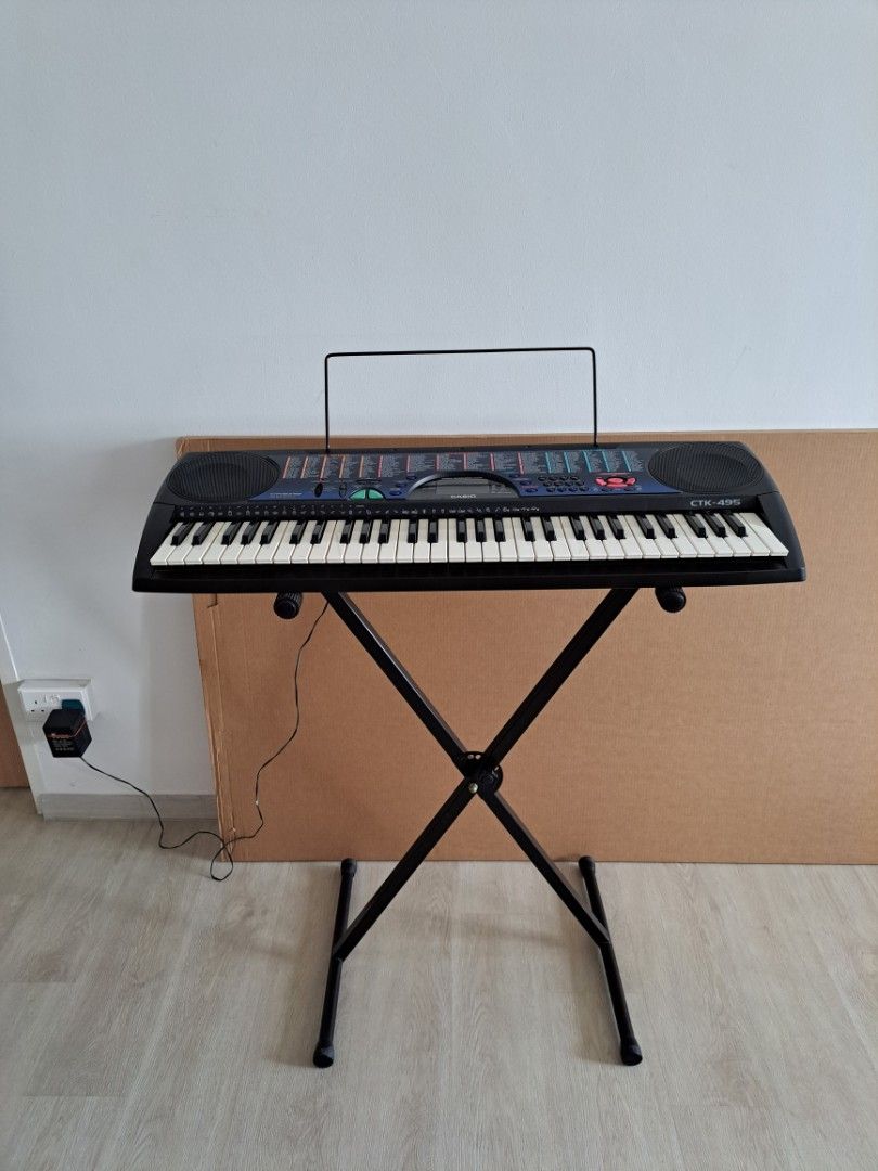 Casio CTK-495 Piano Keyboard, Hobbies & Toys, Music & Media, Musical ...