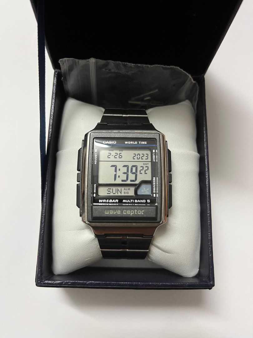 Casio Waveceptor WV-59 Vintage, Men's Fashion, Watches & Accessories ...