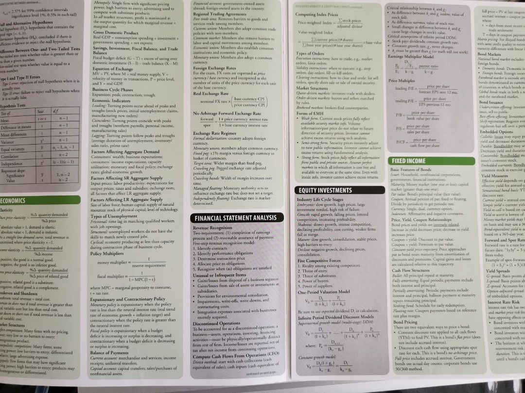 CFA level 1 Schweser Notes (original hardcopy), Hobbies & Toys, Books ...