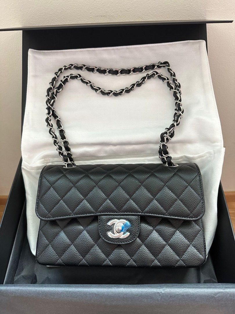 Chanel CF Small Classic Handbag, Luxury, Bags & Wallets on Carousell