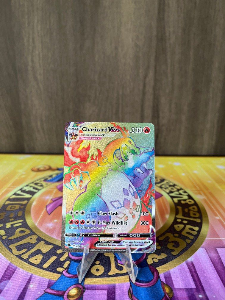 Charizard VMAX Rainbow Secret Rare, Hobbies & Toys, Toys & Games on ...