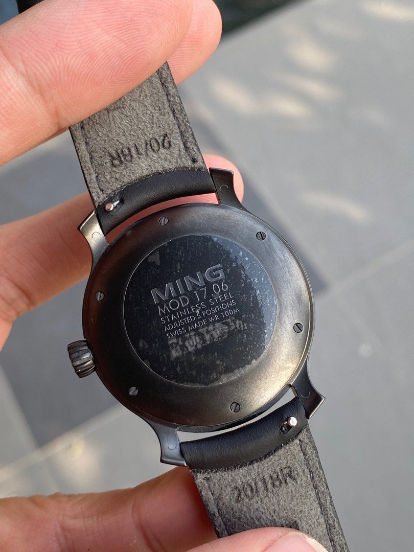 MINT Ming Monolith 17.06 stainless steel DLC FOST, Luxury, Watches on ...