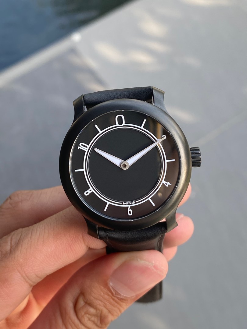 MINT Ming Monolith 17.06 stainless steel DLC FOST, Luxury, Watches on ...