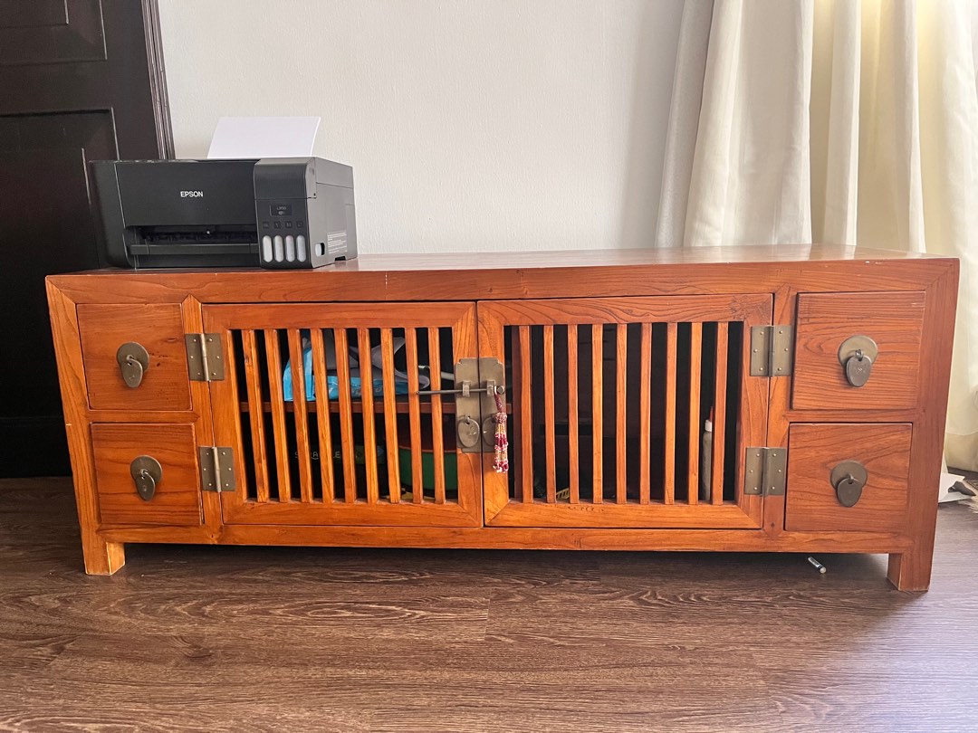Chinese solid wood TV Console, Furniture & Home Living, Furniture, TV ...